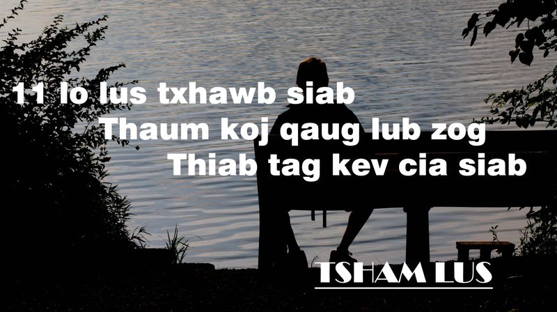 [TSHAM LUS] 11 lo lus txhawb siab, thaum koj qaug lub zog thiab tag kev cia siab Qee lub caij ...