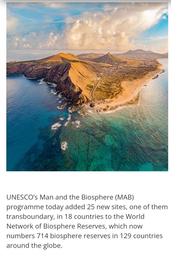 [ศึกษาพื้นที่สงวนชีวมณฑลโลก Biosphere Reserves] Twenty-five sites join ...