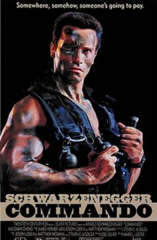 [Kittione Eastwood] เรื่อง Commando ครับ โดยพระเอกกล้ามโตไอดอลของผมอีก ...