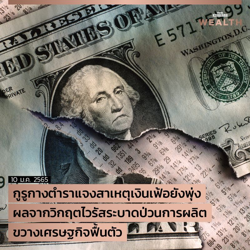 [THE STANDARD WEALTH] กูรูกางตำราแจงสาเหตุเงินเฟ้อยังพุ่ง ผลจากวิกฤต ...