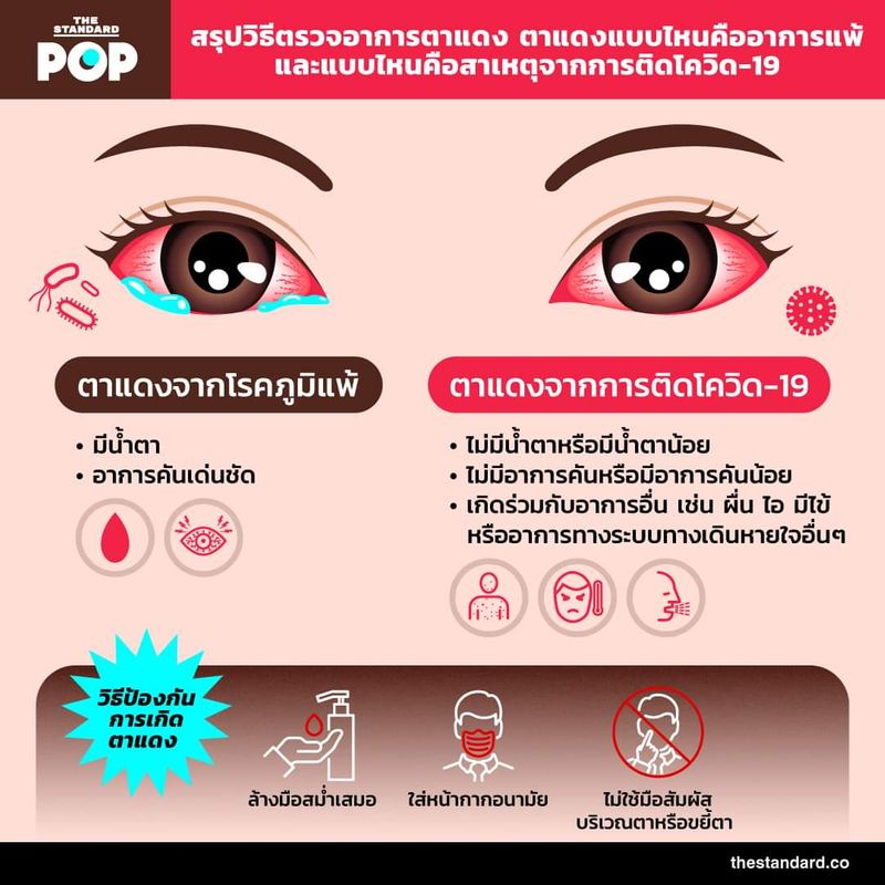 [BETTERCM] ตาแดงจากภูมิแพ้ VS ตาแดงจากโควิด บทความจาก American Academy ...