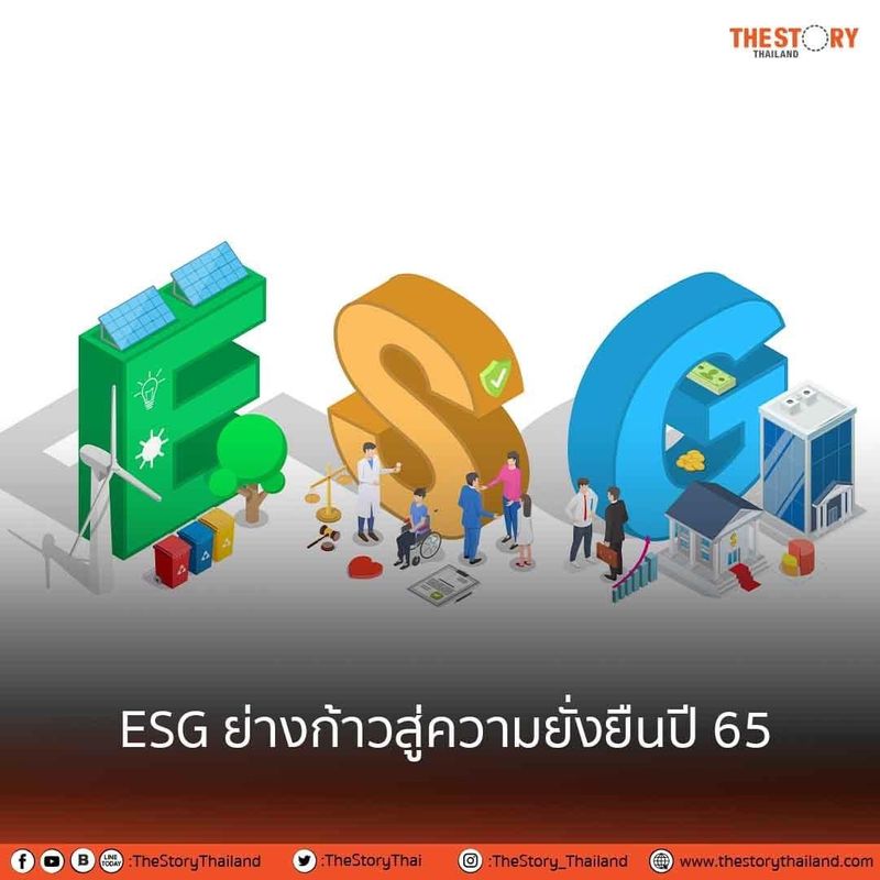 [The Story Thailand] ESG ย่างก้าวสู่ความยั่งยืนปี 65 ในวันนี้ เรื่อง ESG (Environmental, Social ...