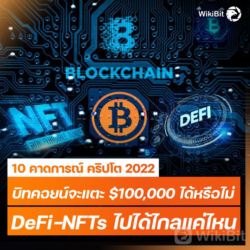 [WikiBit.TH] 10 คาดการณ์ ‘คริปโต 2022’ ราคา BTC, Blockchain, NFT! วันนี้ WikiBit จะพามาดูการ ...