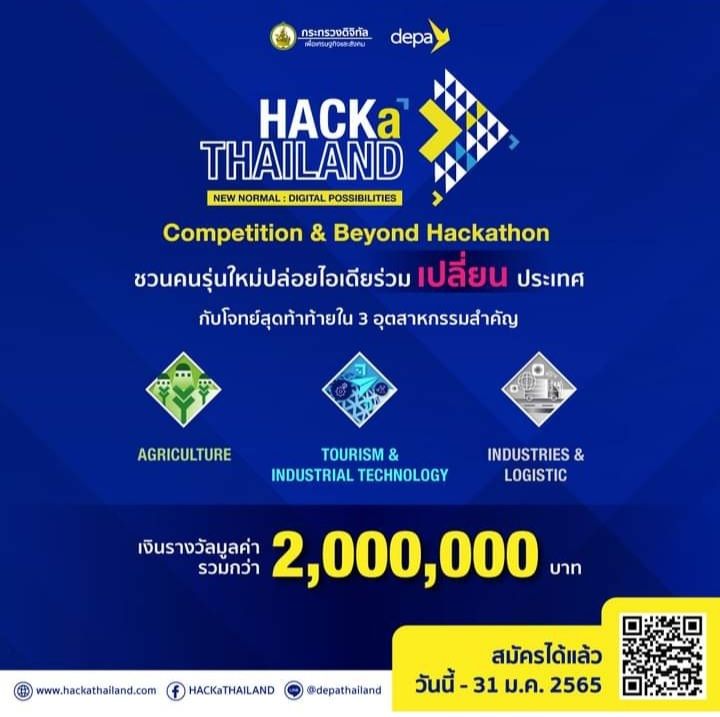 [Everythinghobby] ยังทันค่ะ....จากเพจ HACKaTHAILAND ชวนคนรุ่นใหม่ปล่อยไอเดียร่วมเปลี่ยนประเทศ ...