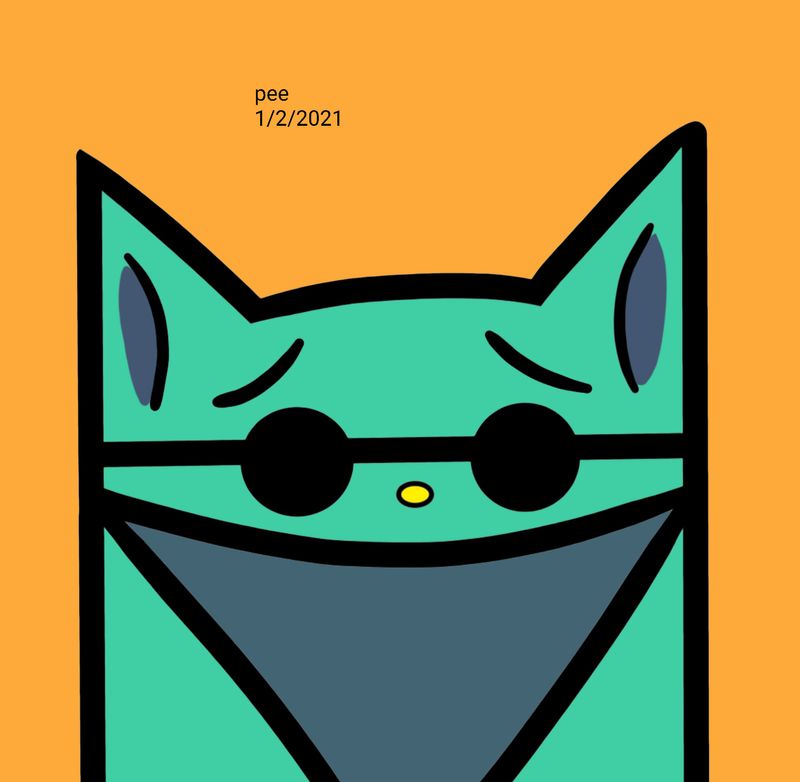 [PSCM] cat nft : แมวใส่แว่นดำ