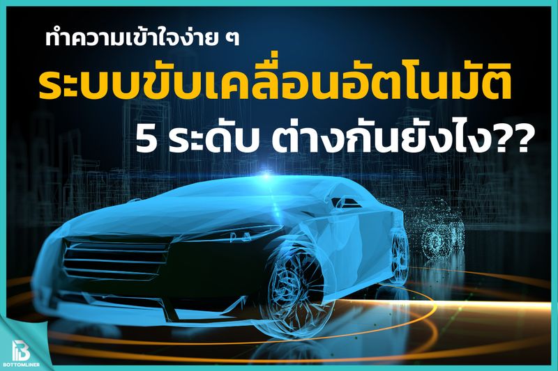 [สรุปหุ้น กองทุน ต่างประเทศ - BottomLiners] ทำความเข้าใจง่ายๆ ระบบขับเคลื่อนอัตโนมัติ 5 ระดับ ...