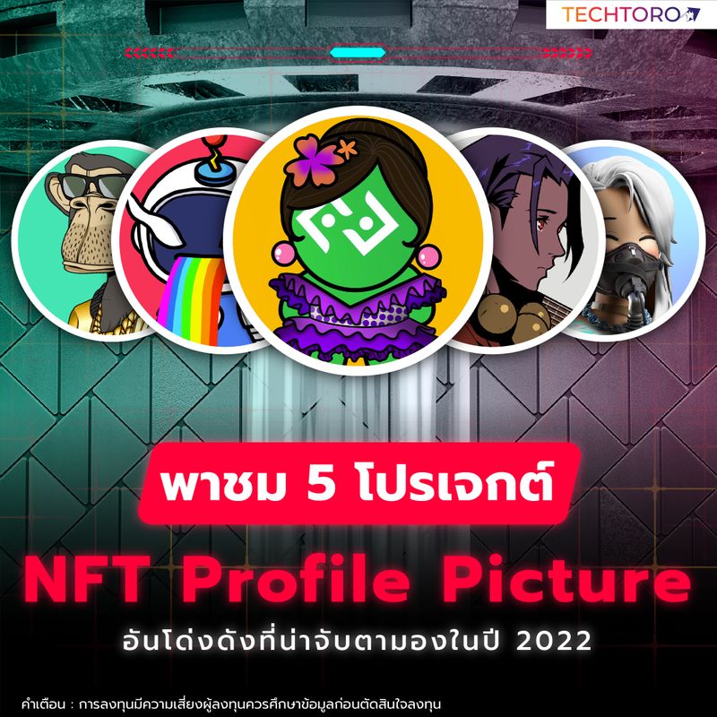 [TechToro] พาชม 5 โปรเจกต์ NFT Profile Picture อันโด่งดังที่น่าจับตามอง ...