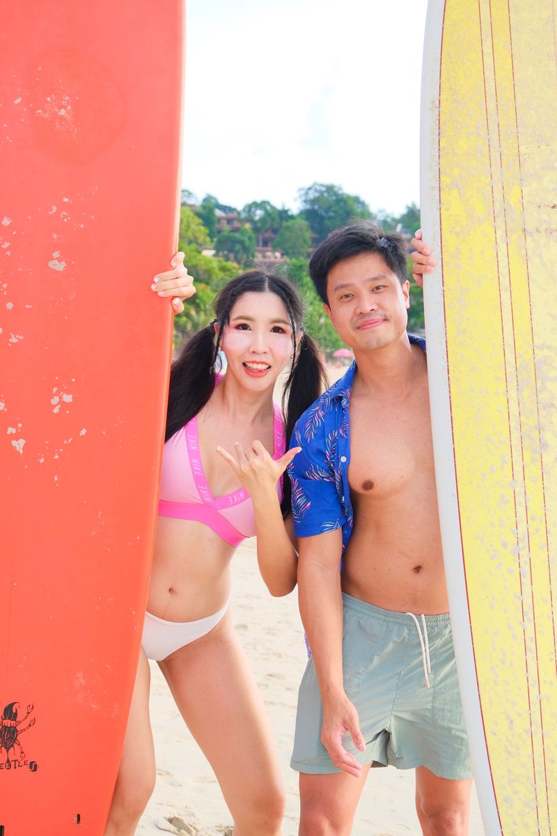 [CRAZY HEEJIN 💕] 👧🏻💖 เมื่อวานหนูไปเล่นเซิร์ฟมางับ 🏄🏻‍♀️💦 ช่วงนี้ถึงจะไม่ใช่หน้าคลื่น แต่ก็ยังพอ ...