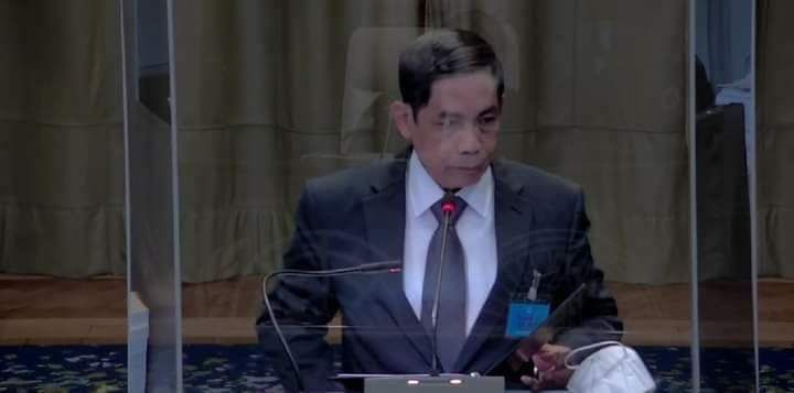 [Look Myanmar] Ko Ko Hlaing รัฐมนตรีกระทรวงความร่วมมือระหว่างประเทศแถลงว่าแกมเบียไม่มีสิทธิ์จะ ...