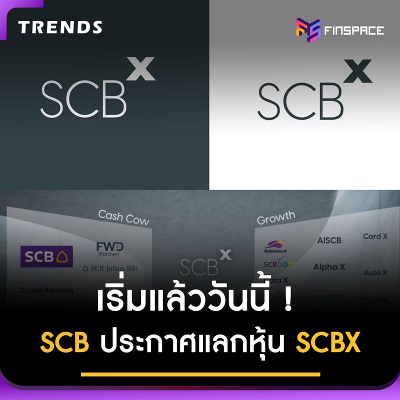 [FinSpace] เริ่มแล้ววันนี้ ! SCB ประกาศแลกหุ้น SCBX เมื่อ 6 เดือนก่อน ธนาคารไทยพาณิชย์ (SCB) ได้ ...