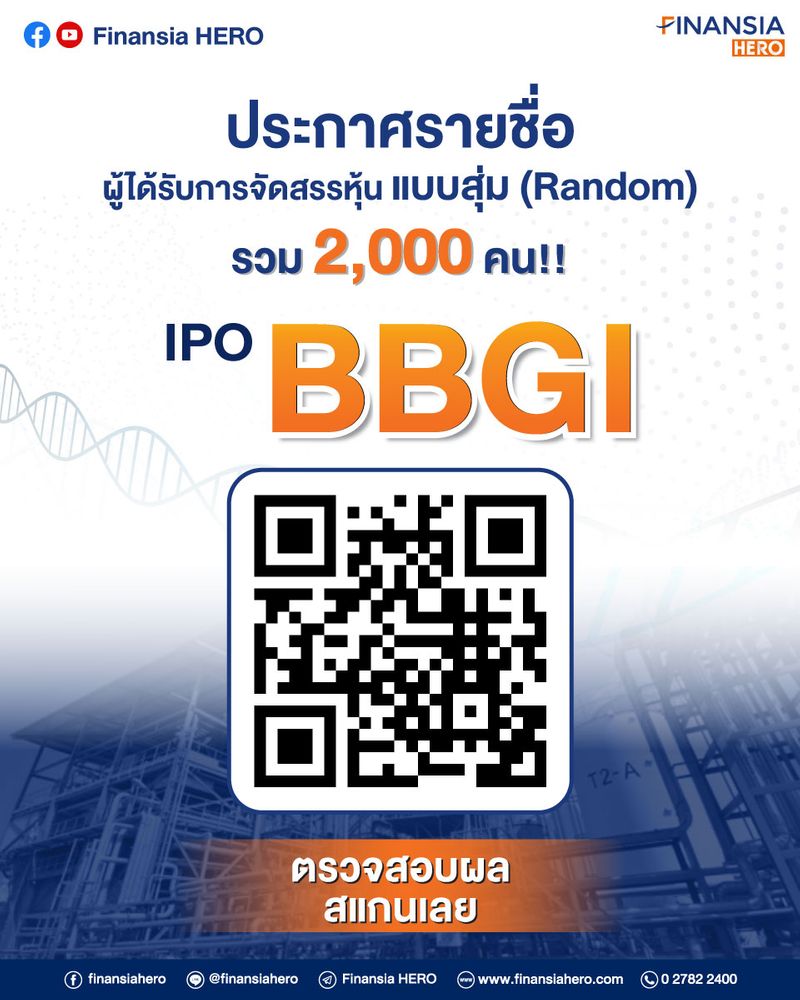 [Finansia HERO] ประกาศผล/ตรวจสอบรายชื่อผู้ได้รับการสุ่ม 📣 นักลงทุนที่ ...