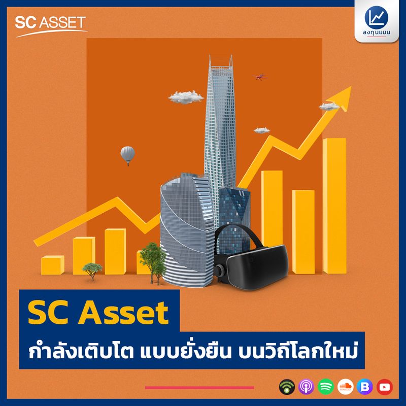 [ลงทุนแมน] [PODCAST] SC Asset กำลังเติบโต แบบยั่งยืน บนวิถีโลกใหม่ รู้ ...