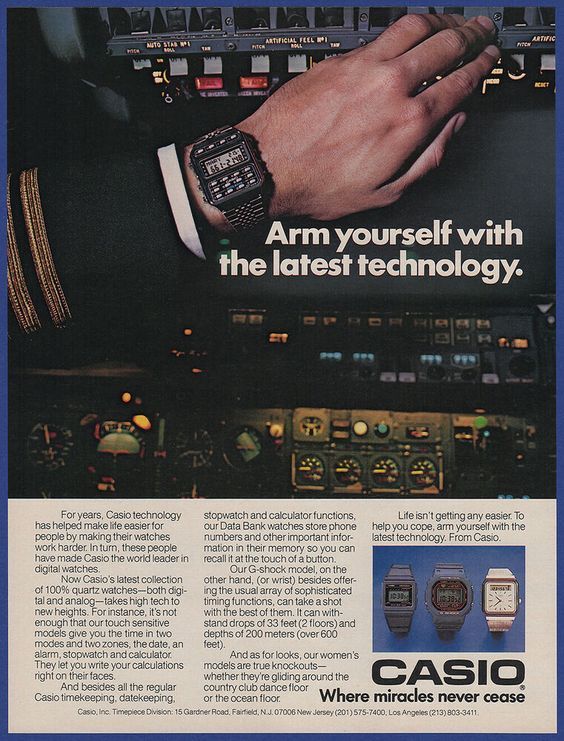 [อ.แอม] Vintage Japan watch Ads