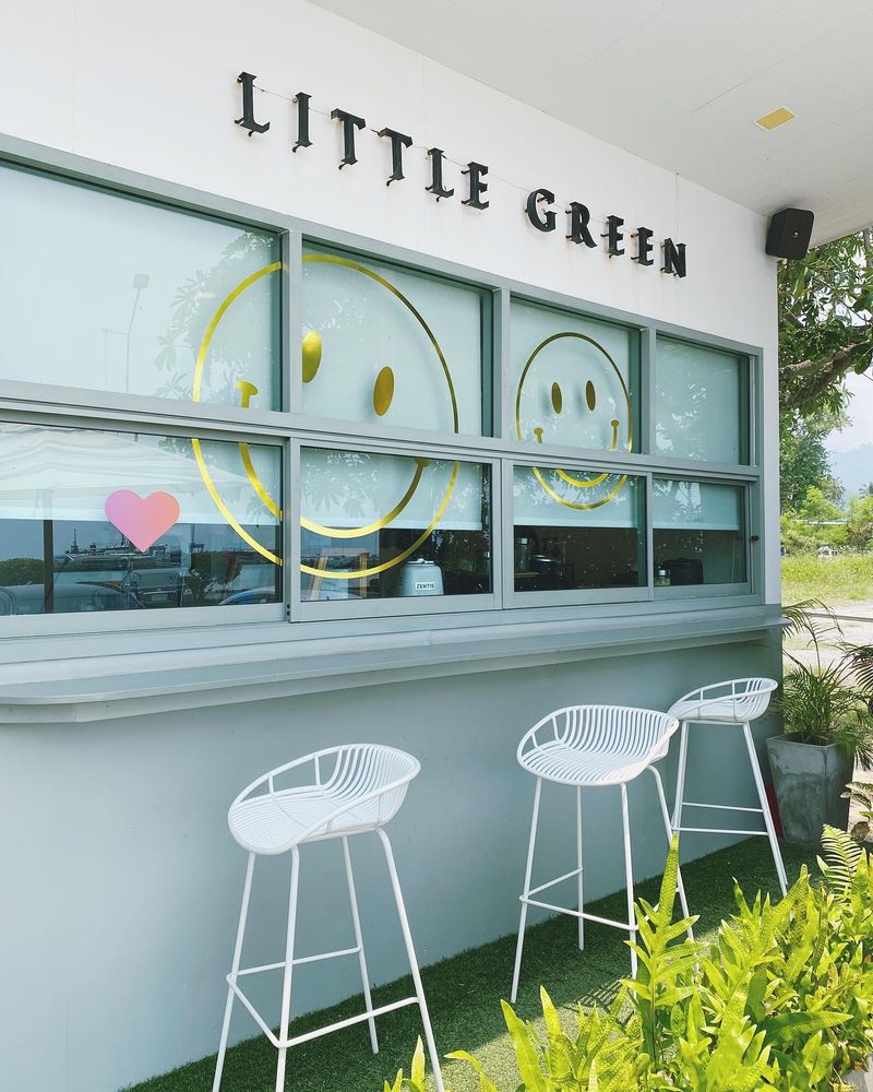 [PwiseCC] Little Green Cafe คาเฟ่ติดทะเล ติดท่าเรือ คาเฟ่ติดท่าเรือ ...