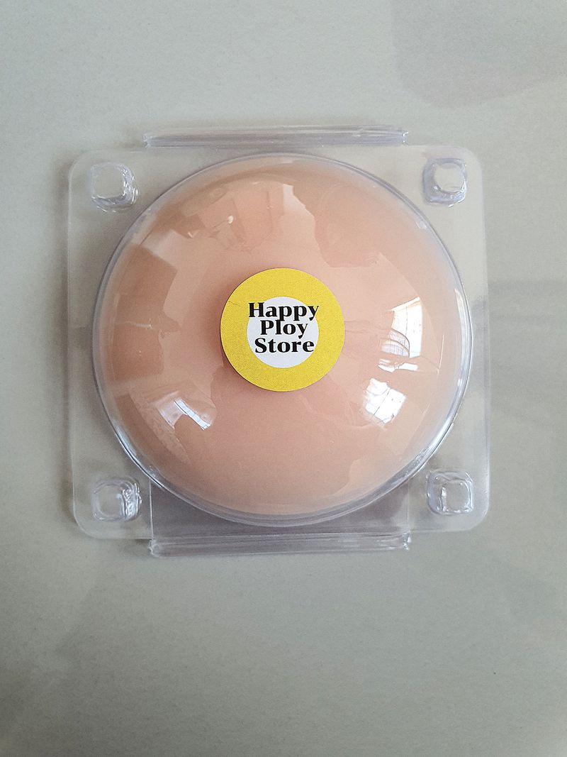 [Happy Ploy Store] ซิลิโคนปิดจุกไร้กาว Happy Ploy Store สีนู๊ดแมท สีสวย (ปิดสีจุกนมได้จริง 100%) 🧡