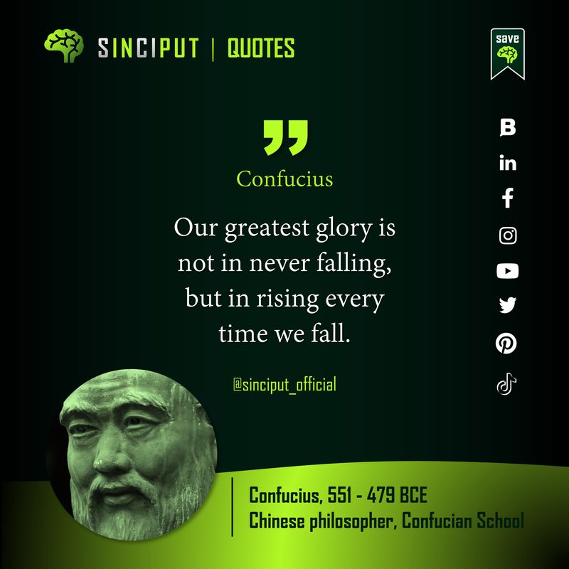 [SINCIPUT] QUOTES คิดเห็นอย่างไรกับคำกล่าวของขงจื๊อ