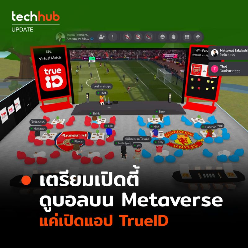 [Techhub] อยู่ไกลก็ตี้ได้ ทรูเอาใจคอบอล เปิดตัวฟีเจอร์ใหม่บน TrueID ให้สร้างอวาตาร์ดูบอลพร้อมกัน ...