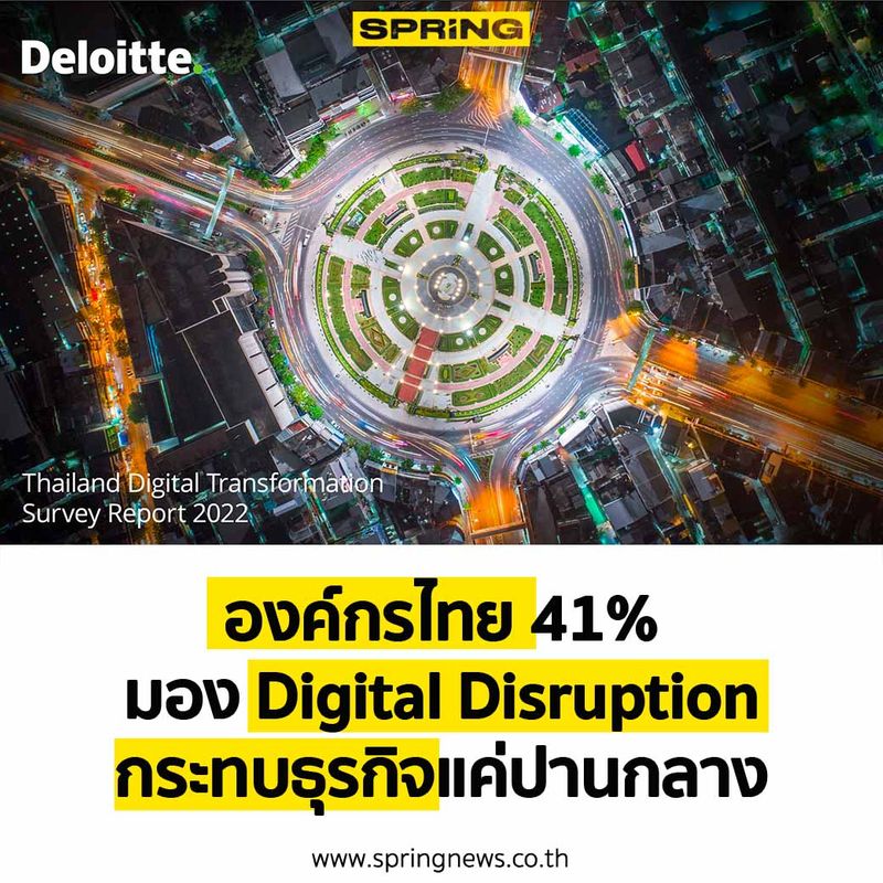 [SPRiNG news ] Deloitte เผยองค์กรไทย มอง Digital Disruption กระทบธุรกิจ ...