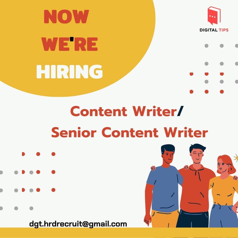 [Digital Tips Academy] รับสมัคร Content Writer/ Senior Content Writer ...