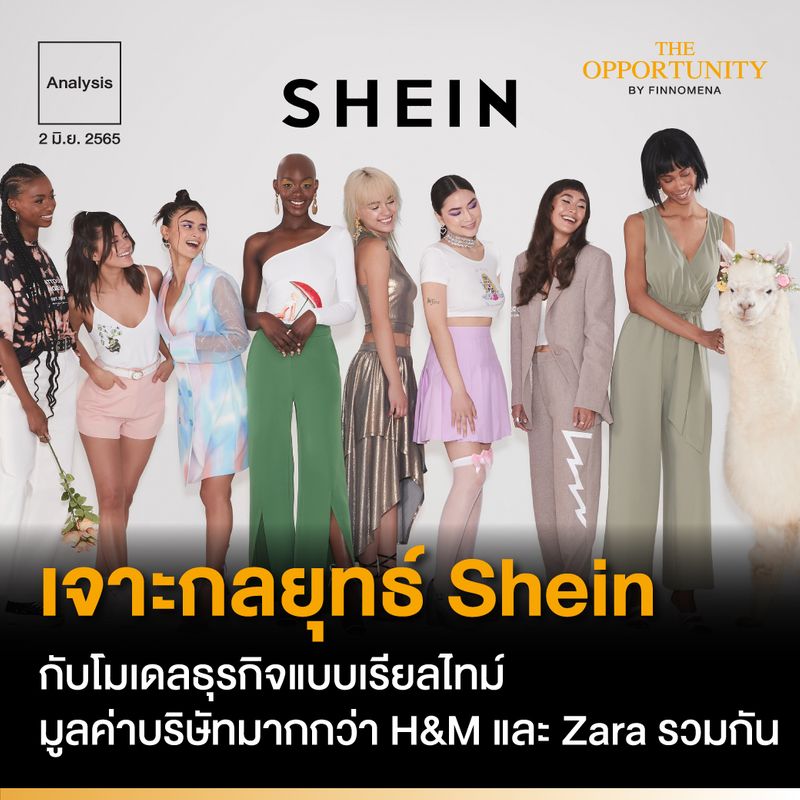 [Finnomena] Analysis: เจาะกลยุทธ์ Shein กับโมเดลธุรกิจแบบเรียลไทม์ ...