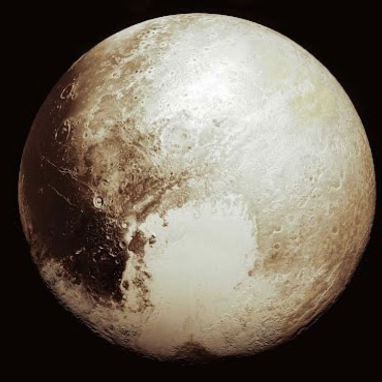 [Pluto on Earth.] Have you ever feel lost sometimes? Looks up to the ...