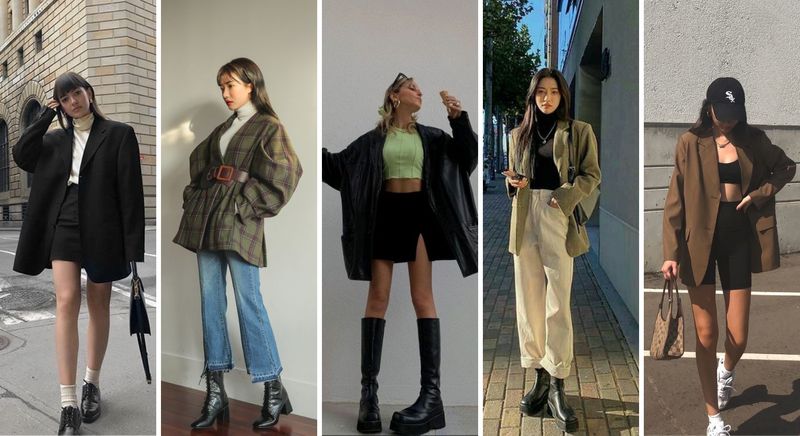 [การแต่งกายตามแฟชั่น] การแต่งแบบ Blazer Look เบลเซอร์ คือเสื้อคลุมที่