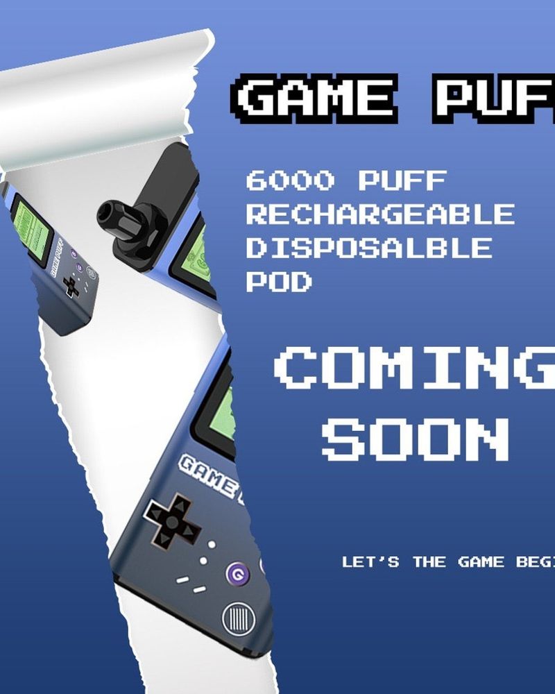 [SPACE LAB+VAPE ] VAPE SHOP GAME PUFF DISPOSABLE 6000 คำ ชาร์ตแบต Mesh ...