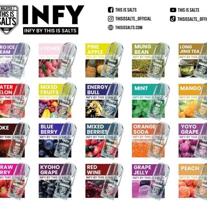 [SPACE LAB+VAPE ] INFY DEVICE AND CARTRIDGE แบรนด์ดัง This is Satls กับ ...