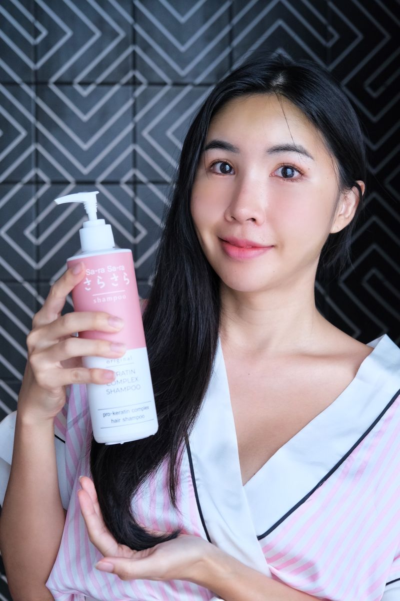 [CRAZY HEEJIN 💕] 👧🏻💖 𝗦𝗔-𝗥𝗔 𝗦𝗔-𝗥𝗔 ซาระ ซาระ เคราติน คอมเพล็กซ์ 🛁💕 แชมพู ผลิตภัณฑ์สระผมจากประเทศ ...