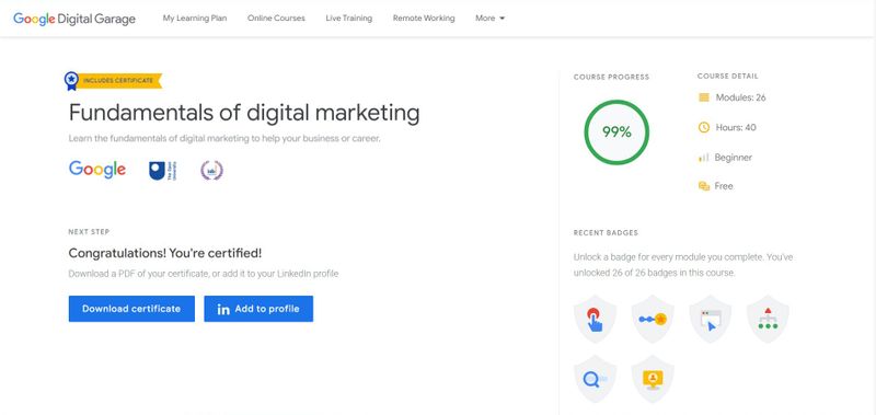 [notes] Online Course | Fundamentals of Digital Marketing by Google ...