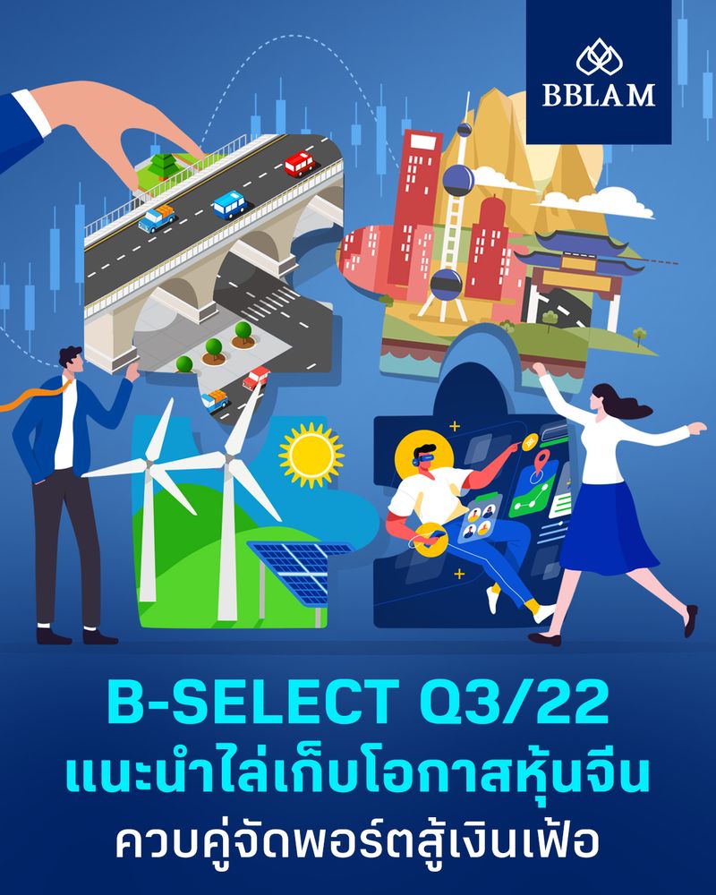 [BBLAM] B-SELECT Q3/22 แนะนำไล่เก็บโอกาสหุ้นจีน ควบคู่จัดพอร์ตสู้เงินเฟ้อ แทบจะปาดเหงื่อทุกครั้ง ...
