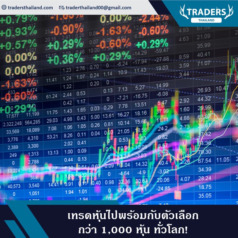 [Traders Thailand] Topic: เทรดหุ้นไปพร้อมกับตัวเลือกกว่า 1,000 หุ้น ทั่วโลก! เปิดบัญชีใหม่กับ ...