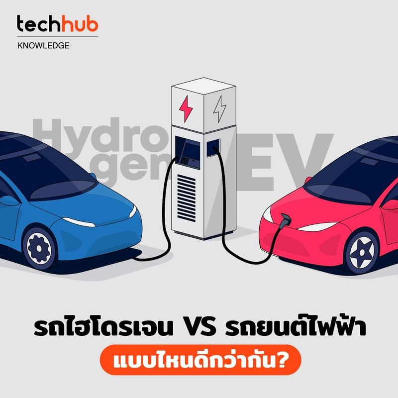 [Techhub] จากโพสต์ก่อน ที่มีคนเถียงกันระหว่าง Hydrogen Car กับ EV Car บทความนี้ผมขอสรุปความ ...