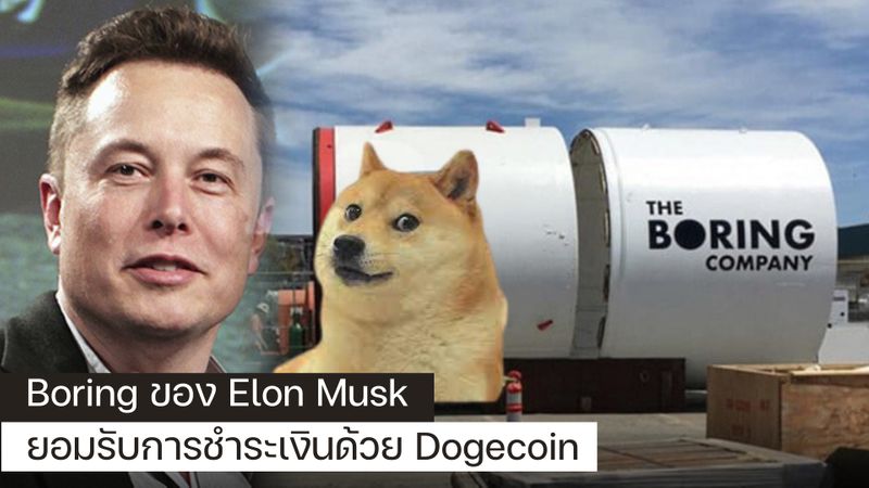 [Crypto Wolves] บริษัท Boring ของ Elon Musk จะยอมรับ dogecoin บน Loop ...