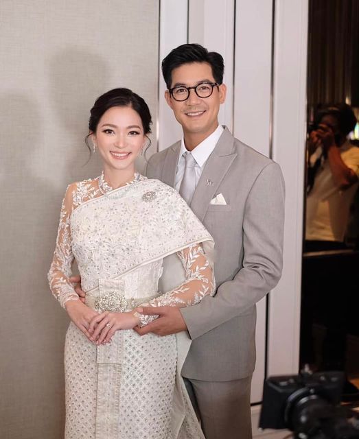 [sanook.com] "วิกกี้ พีมนต์ญา" เจ้าสาวของ "เวียร์ ศุกลวัฒน์" ในชุด ...