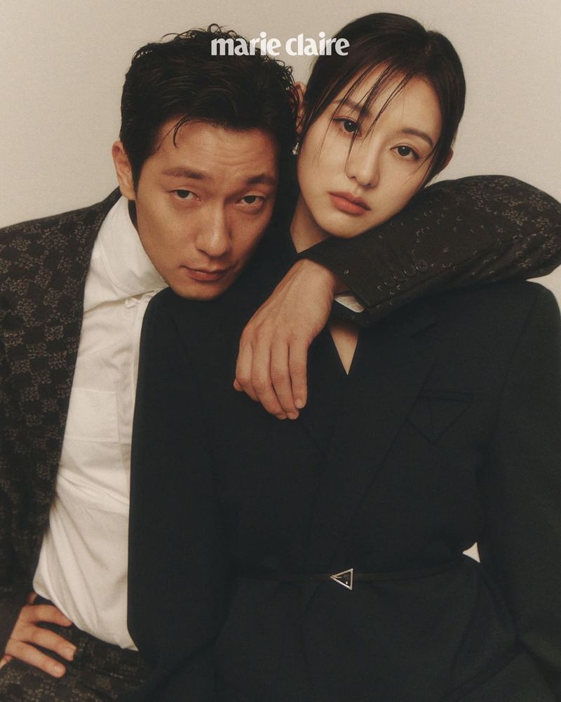 [🇰🇷𝒮𝒶𝓇𝒶𝓃𝑔-𝒦🇰🇷] Son Sukku & Kim Jiwon X Marie Claire Korea #ซนซอกกู และ #คิมจีวอน ในนิตยสาร Marie ...