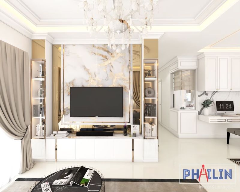 [Phailin interior design] 🏠Modern Luxury สไตล์ที่ครองใจหลายๆคนด้วยจุดเด่นที่เน้นความเรียบหรูแต่ ...