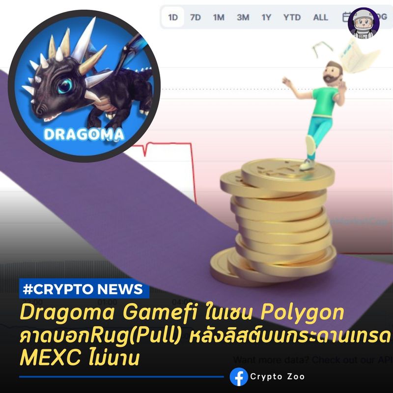 [Crypto Zoo] #CryptoNews : Dragoma Gamefi ในเชน Polygon คาดบอกRug(Pull ...