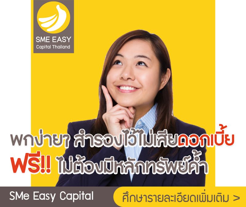 [SMe Easy Capital TH] SMe Easy Capital สินเชื่อธุรกิจ พกง่ายๆ สำรองไว้ ...