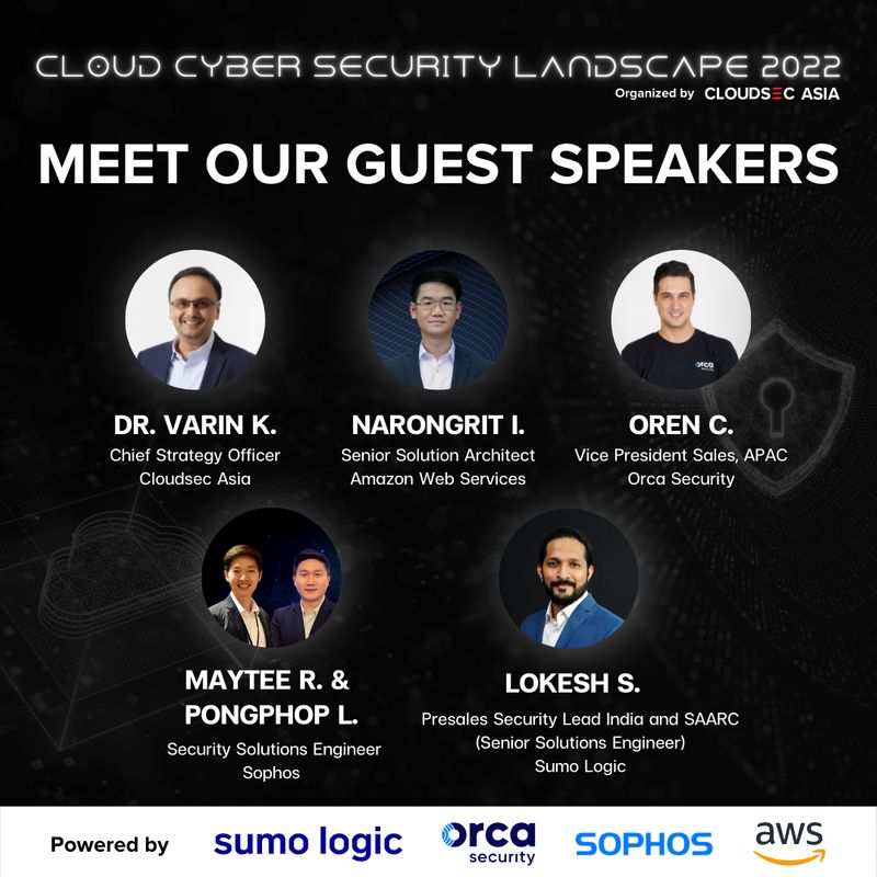 [Cloudsec Asia] คลาวด์เซค เอเซีย ผนึกกำลัง 4 พันธมิตรชั้นนำระดับโลก จัดสัมมนา Cloud Cyber ...