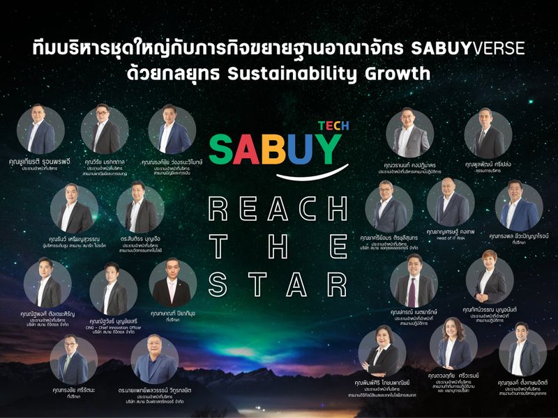 [Sabuy Technology] ทีมผู้บริหารชุดใหญ่ SABUY Era 3.0 ที่มากด้วย ...