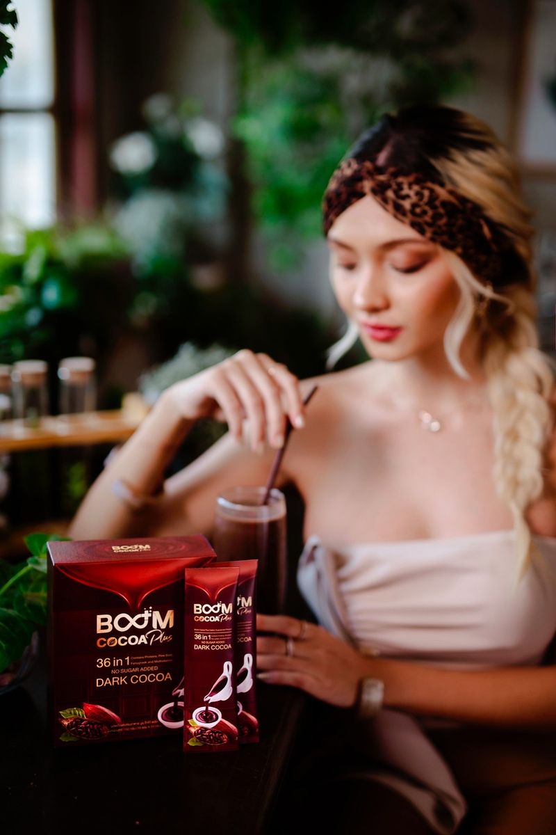 [ICON] เข้มข้น หอม อร่อย รสชาติสัมผัสดี ☕ 🍫 Boom CoCoa Plus รสชาตินี้ ลองไหมค้าา 🤎