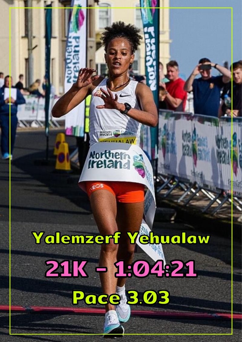 [วิ่งไปเรื่อย | Keep running] ซิ่งต่อไม่รอแล้วนะ 🏃🏾‍♀️ Yalemzerf Yehualaw 🇪🇹 ขาแรงวัย 23 จาก ...