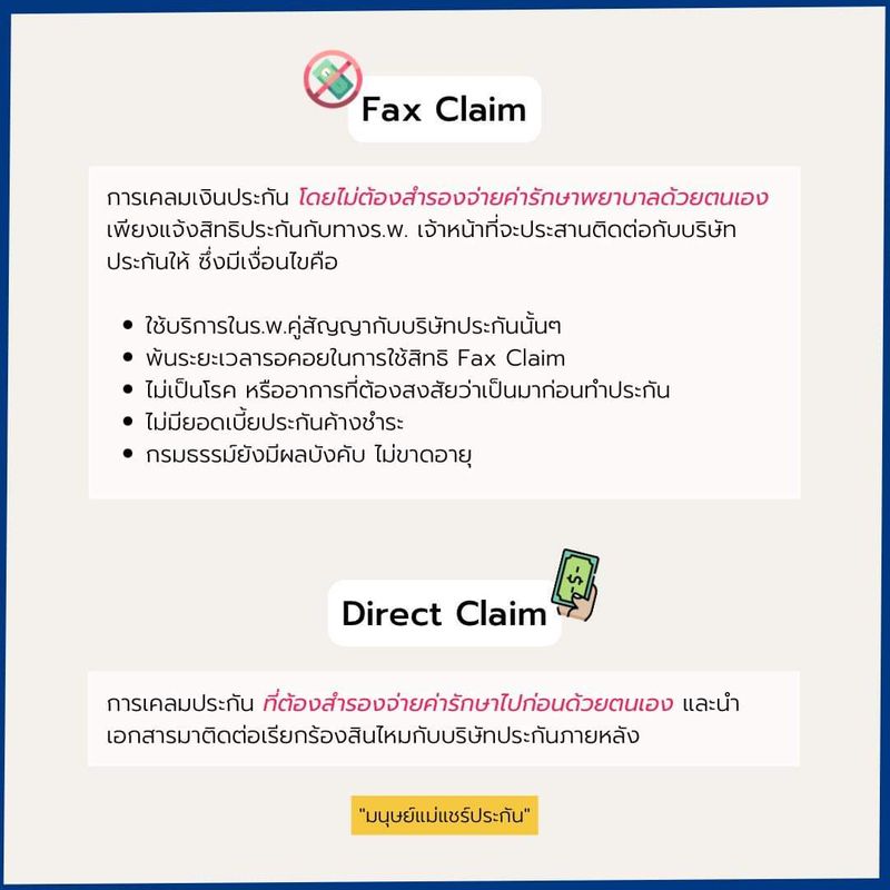 [มนุษย์แม่แชร์ประกัน] #Faxclaim_สำรองจ่ายคืออะไร ติดตามเรื่องราวสาระดีๆ แอดมาเป็นเพื่อนกันค่ะ 📲 ...