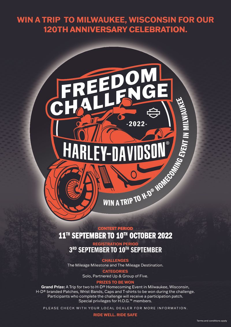 [Motor World Thailand] HARLEY-DAVIDSON® จัดกิจกรรม Freedom Challenge ใน ...