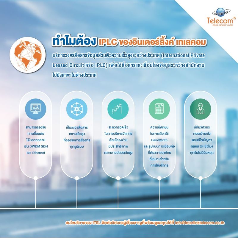 [Interlink Telecom] เชื่อมต่อทุกโอกาสทางธุรกิจได้อย่างอิสระกับบริการ ...