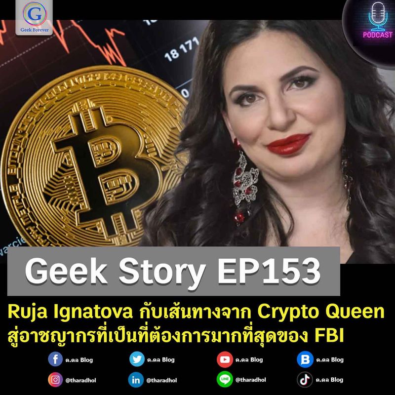 [ด.ดล Blog] ในปี 2016 ณ สนามกีฬาเวมบลีย์ใจกลางกรุงลอนดอน Ruja Ignatova ซึ่งถูกขนานนามว่า “Crypto ...