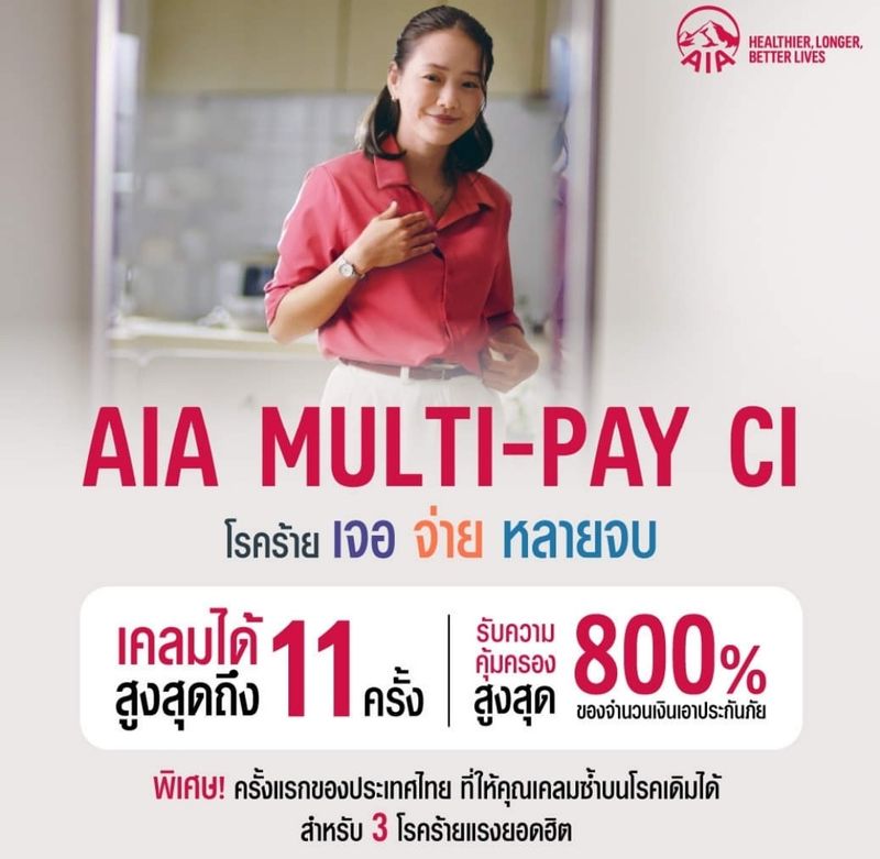 [ประกันชีวิต สุขภาพครบวงจร] ใครจะไปคิด...ว่าการเกิดโรคร้ายแรง จะมีโอกาสกลับมาเป็นซ้ำได้อีก ทั้ง ...