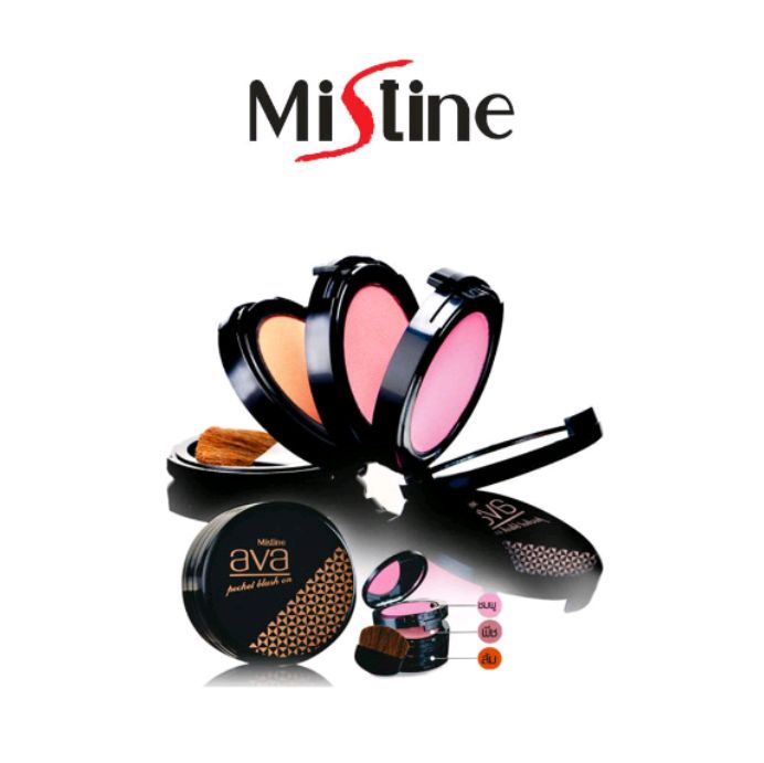 [มด มด ขายไปเรื่อย8] 💟มิสทิน บลัชออน เอวา พ็อคเก็ต บลัช ออน MISTINE AVA ...