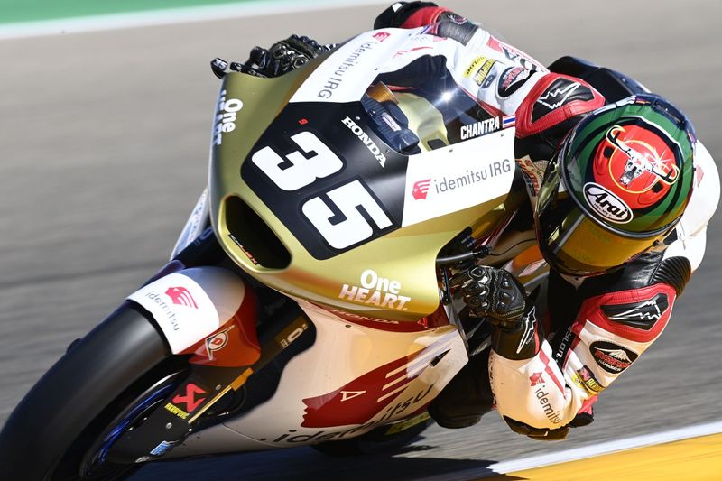 [Motor World Thailand] 'ก้อง-สมเกียรติ' ระเบิดฟอร์ม! คว้าท็อป 7 โมโตทู อารากอน https://www ...